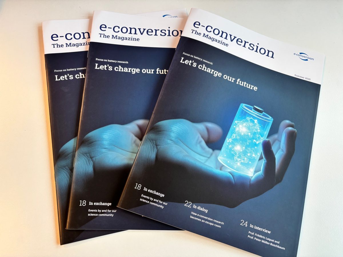 e-conversion – Fundamentals of Energy Conversion Processes